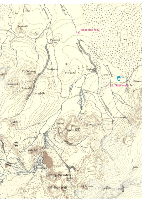 Plán treku Island 2011